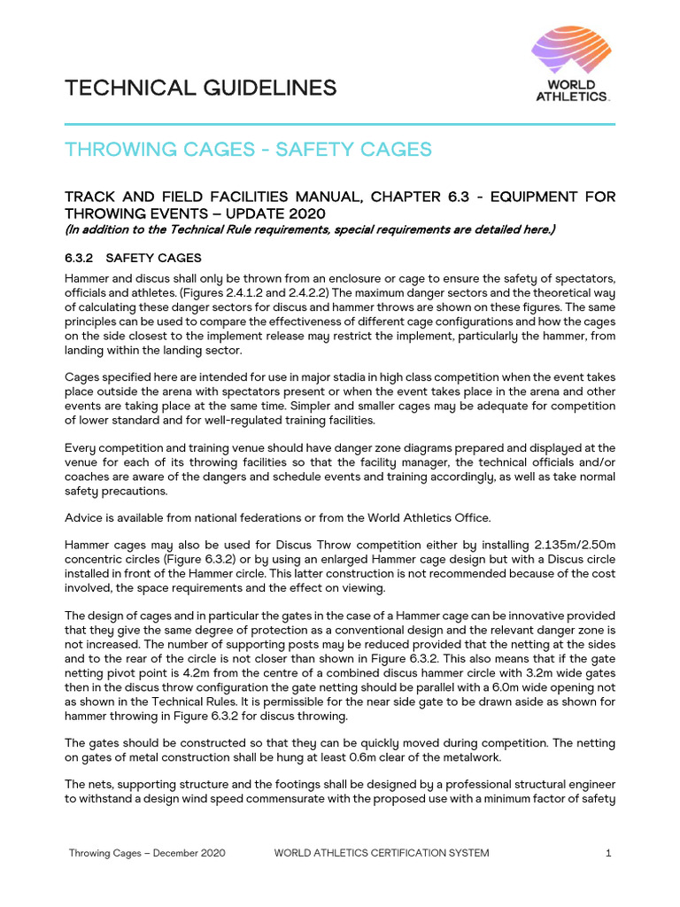 Track and Field Facilities Manual, Chapter 6.3 - E | PDF | Track And Field | Deep Foundation