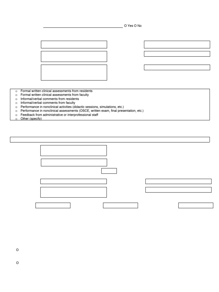 Example SLOE 2023 24 | PDF | Health Care