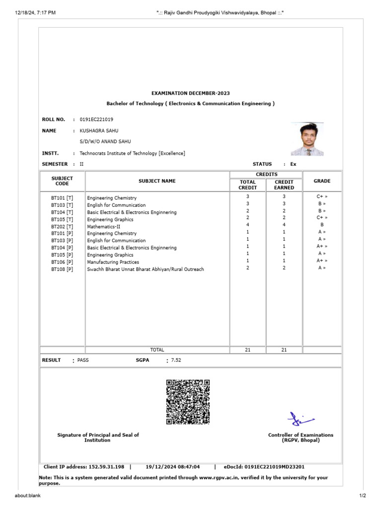 2nd sem | PDF | Physical Sciences | Engineering