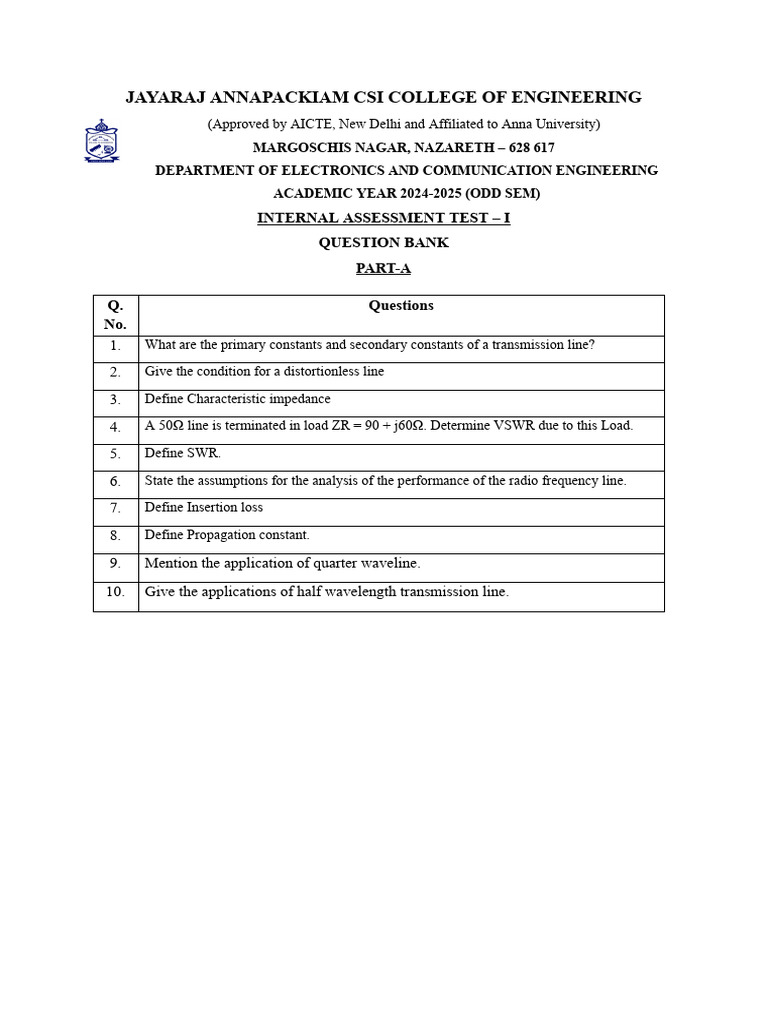 TLRF _ question bank | PDF