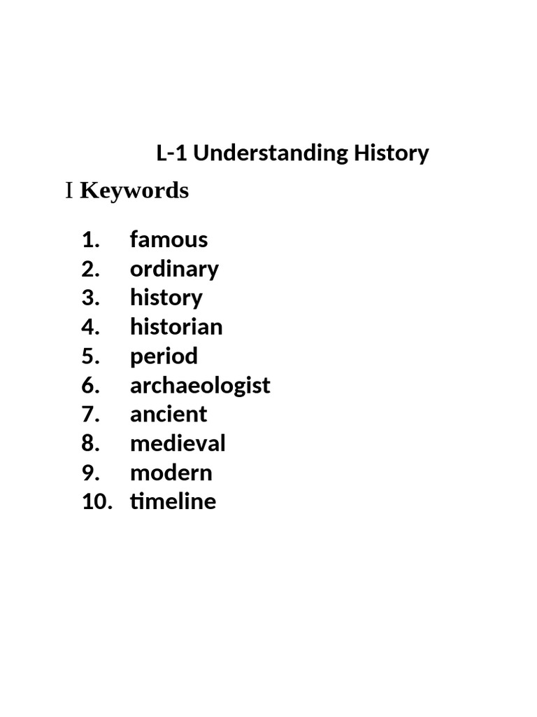 1719977134158_L1_Understanding_History | PDF