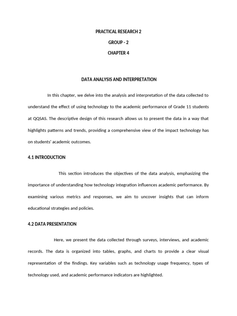 CHAPTER 4 Original-WPS Office | PDF | Data | Data Analysis