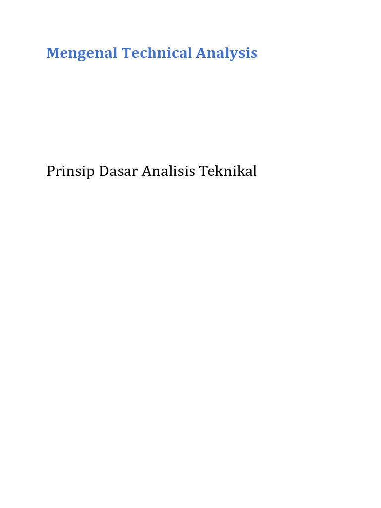Basic Technical Analysis | PDF