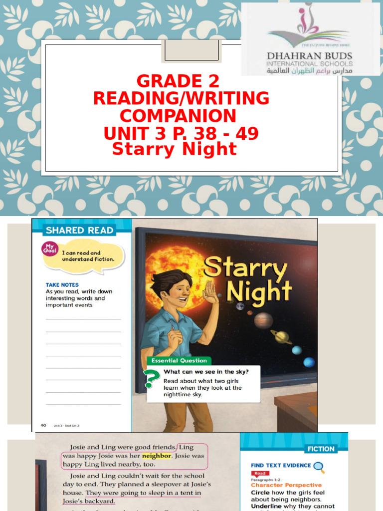 English - Starry Night | PDF