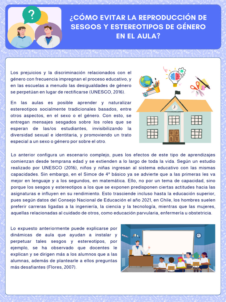 RP - Como Evitar La Reproduccion de Sesgos y Estereo - 241112 - 135131 | PDF | Género | Estudios ...