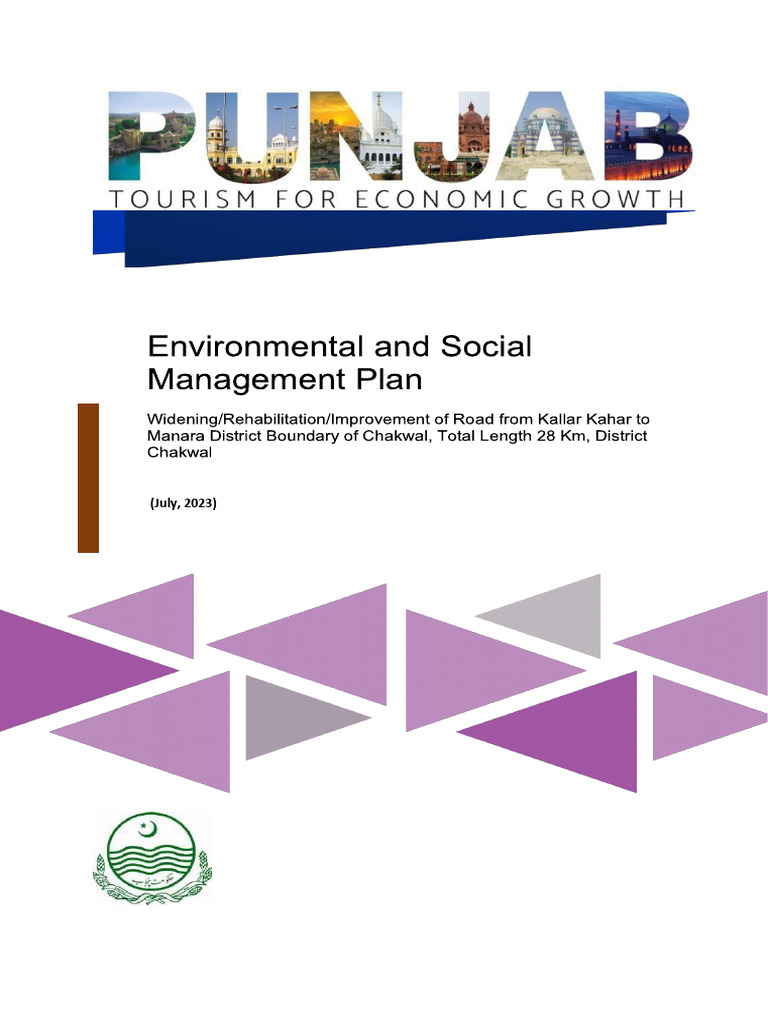 ESMP-Kalar Kahar-Final Version_0 | PDF | Environmental Protection ...