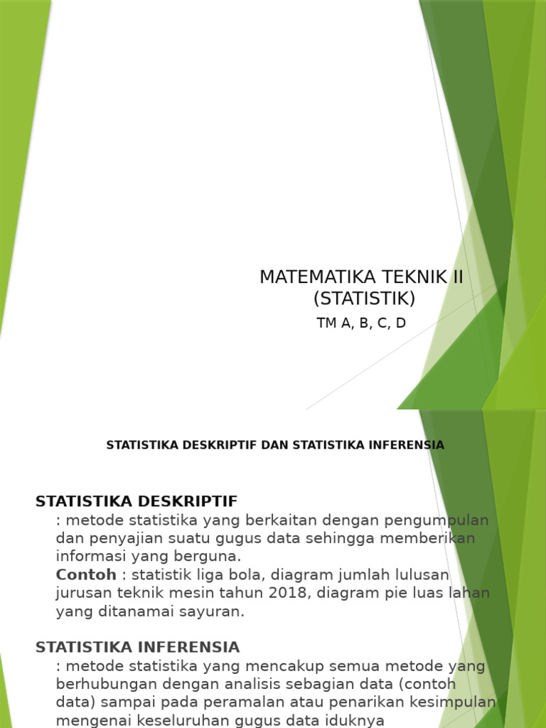 Tabel Distribusi Frekuensi dan Analisis Statistika | PDF