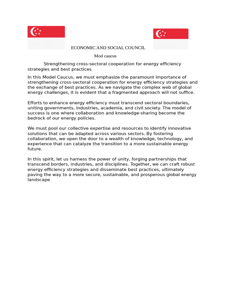 Mod Caucus 2 | PDF