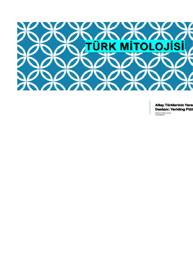 Türk Mitolojisi PDF - 231204 - 020108 | PDF