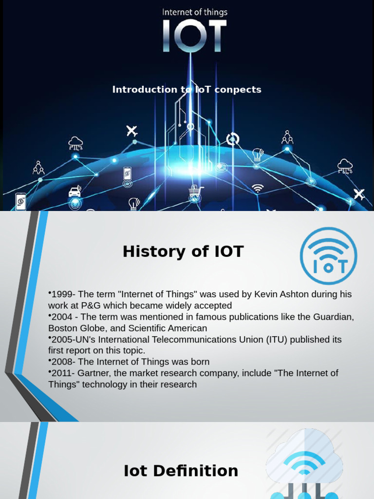 Iot Internet of Things PPT 3 | PDF | Internet Of Things | Computer Network