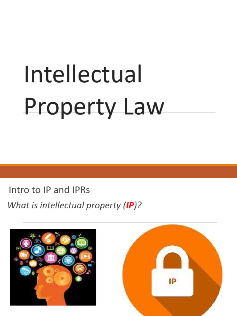 ip 1.pptx | PDF | Intellectual Property | World Intellectual Property Organization