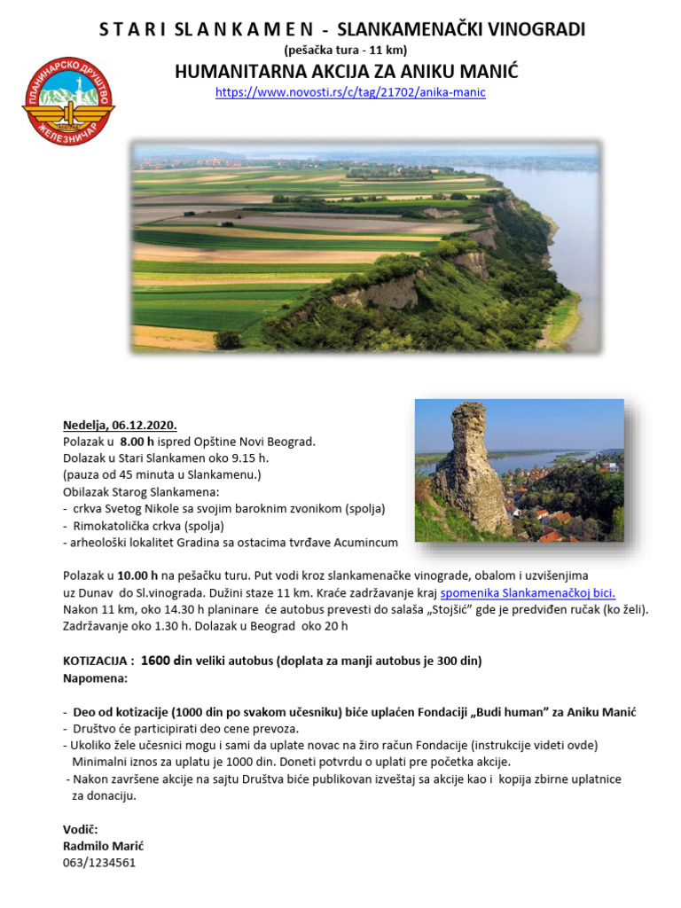 PRG Stari Slankamen 2020 | PDF