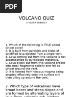 Volcanoes - Multiple Choice Quiz | PDF | Volcano | Types Of Volcanic ...