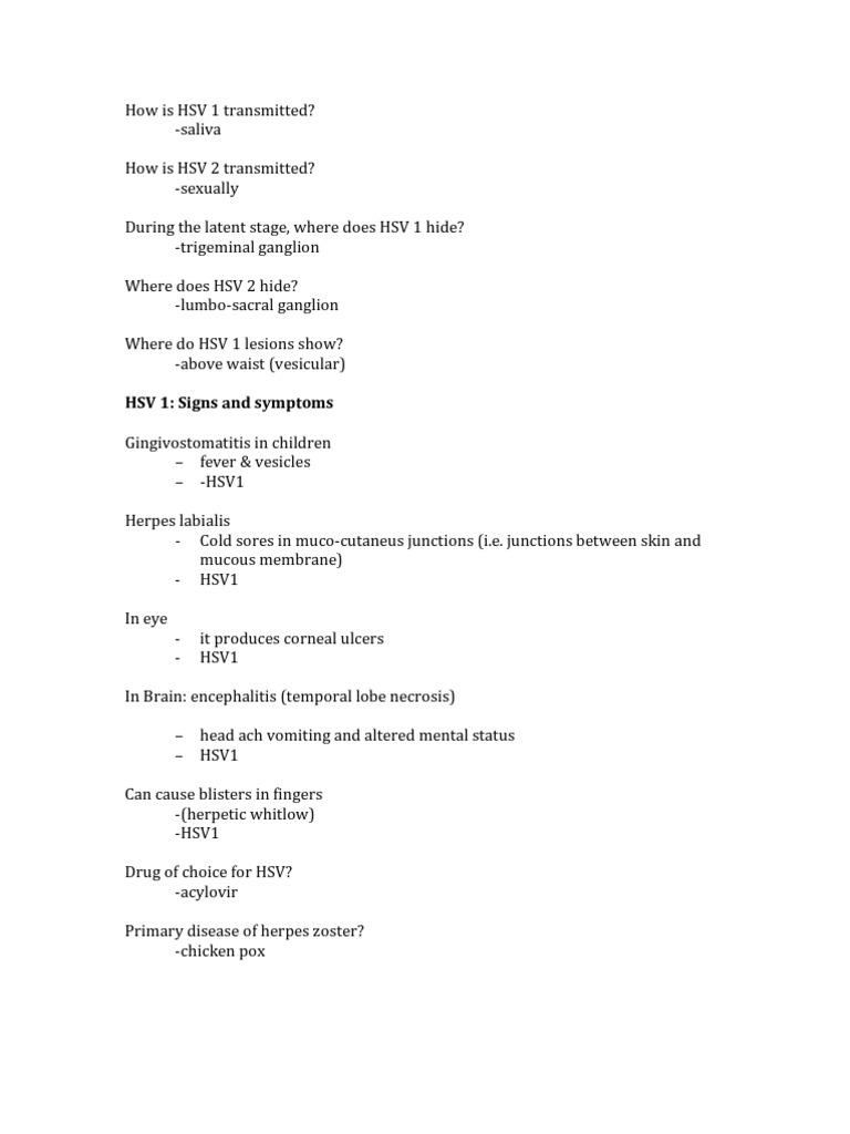 Infectious Disease Study Guide 2 | PDF | Virus | Influenza