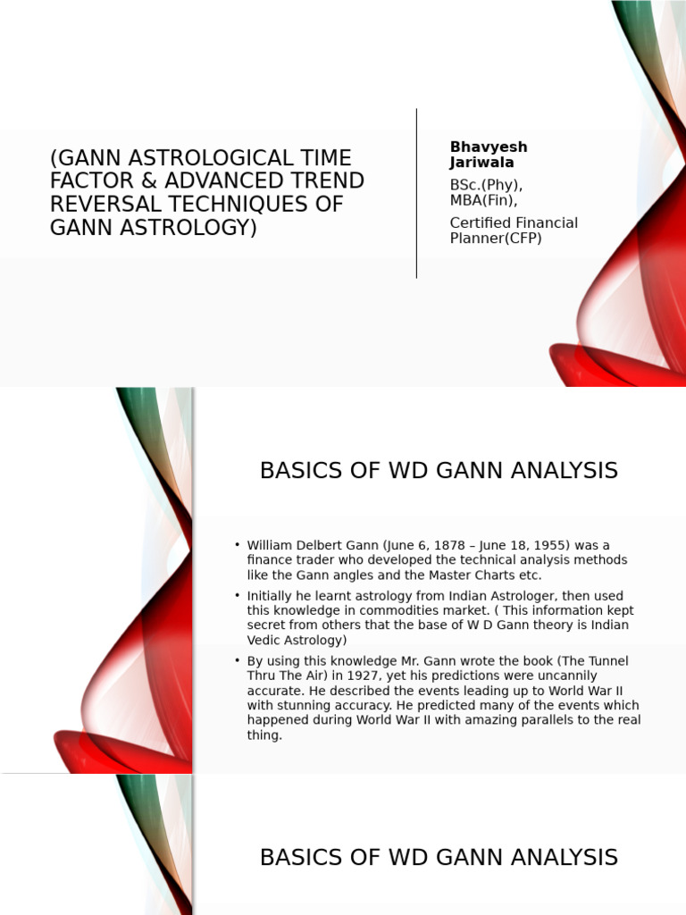 Gann Part 1 | PDF