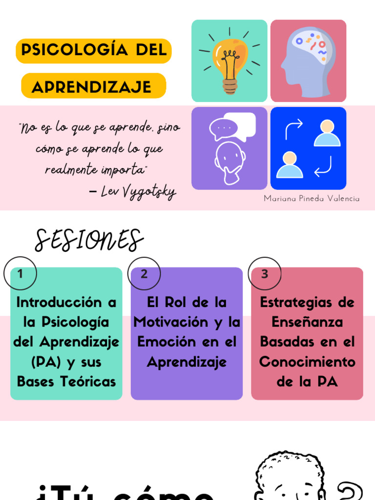 Psicología Del | PDF | Aprendizaje | Comportamiento