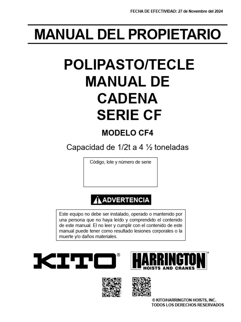 5unwa7ueu5 CF4 Owners Manual SPN | PDF | Engranaje