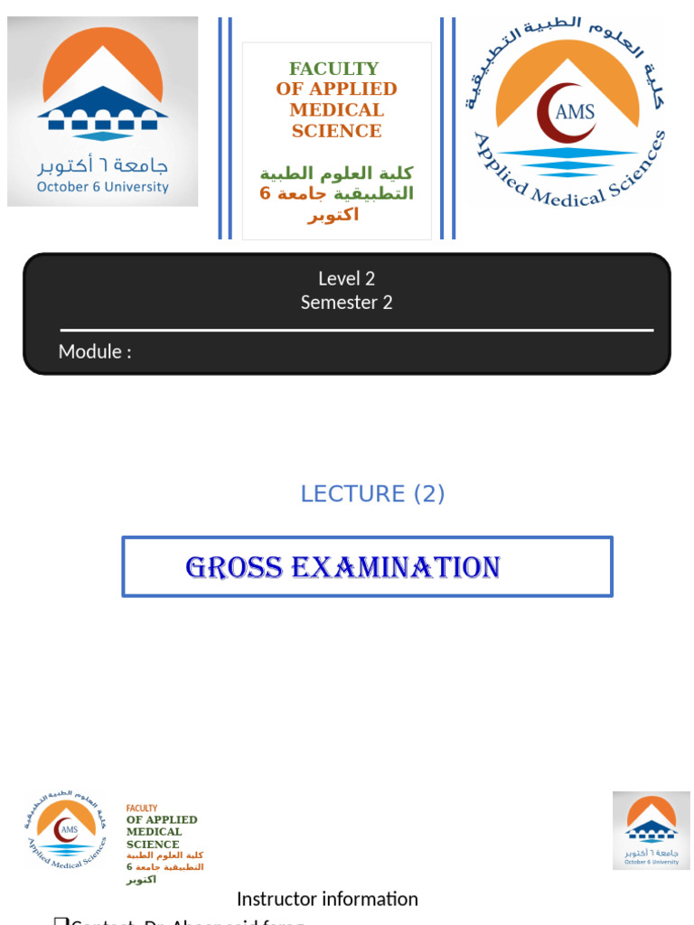 Understanding Gross Examination in Pathology | PDF | Fixation ...