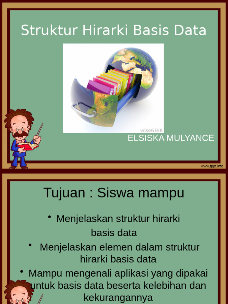 Struktur Hirarki Basis Data | PDF