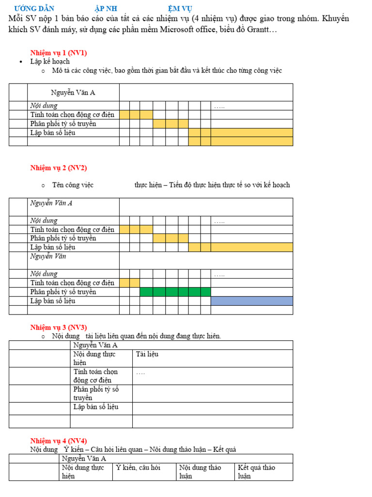 Huong Dan Quá Trình_btl Ctm_chu Kỳ 4_2024-2025 (1) | PDF