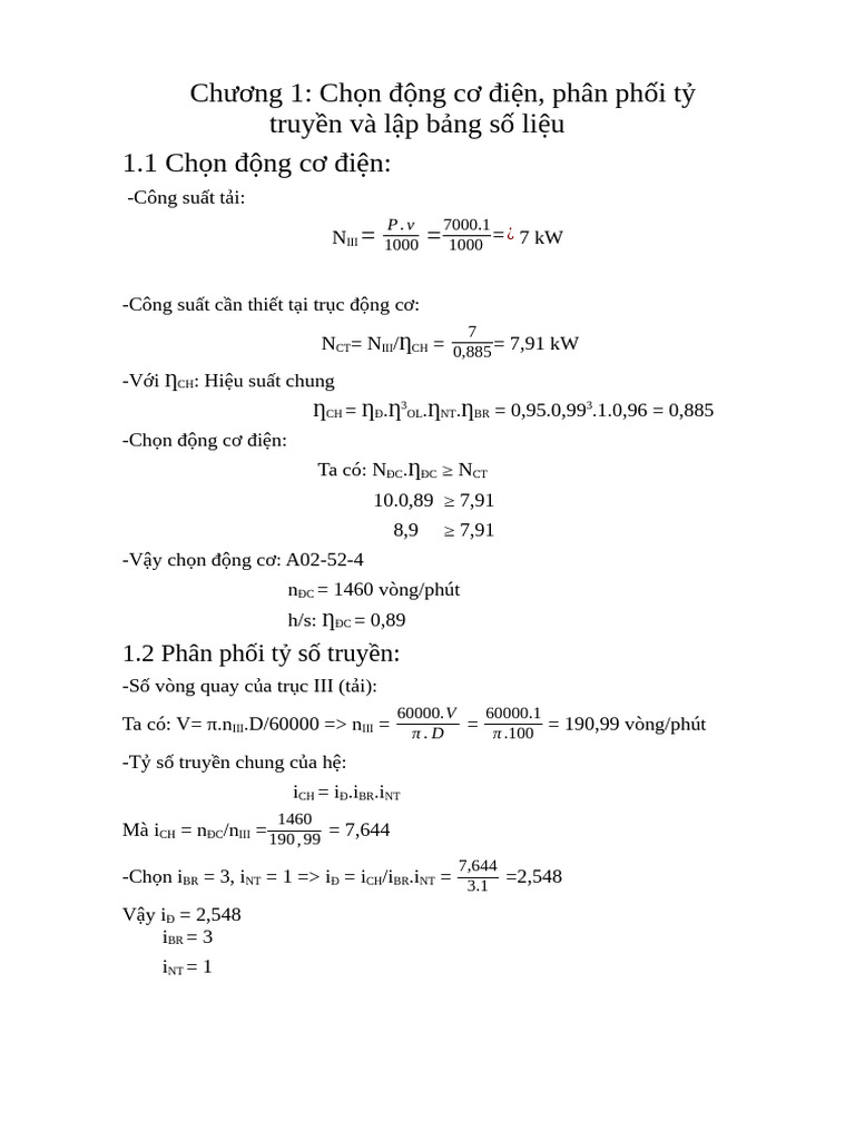 Báo Cáo Thuyết Minh BTL-CTM | PDF