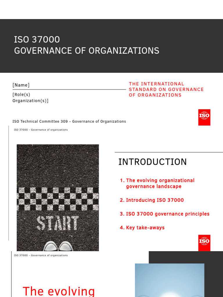 ISO 37000: Governance of Organizations Guide | PDF | Governance ...