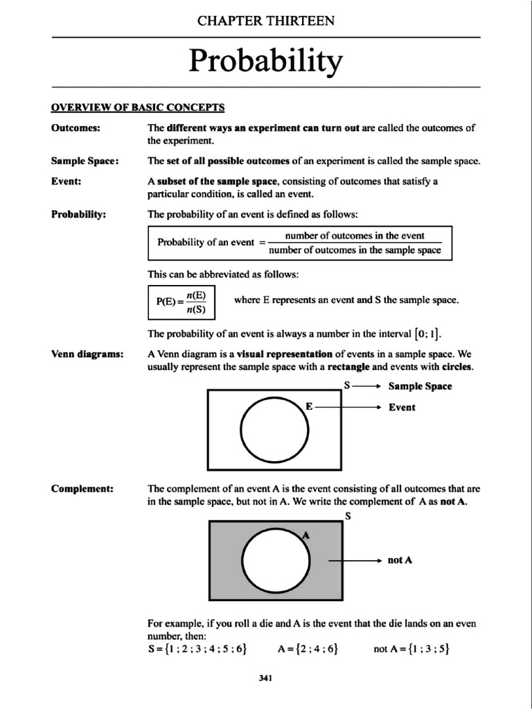 Probability Gr11-0 - 250112 - 155620 | PDF