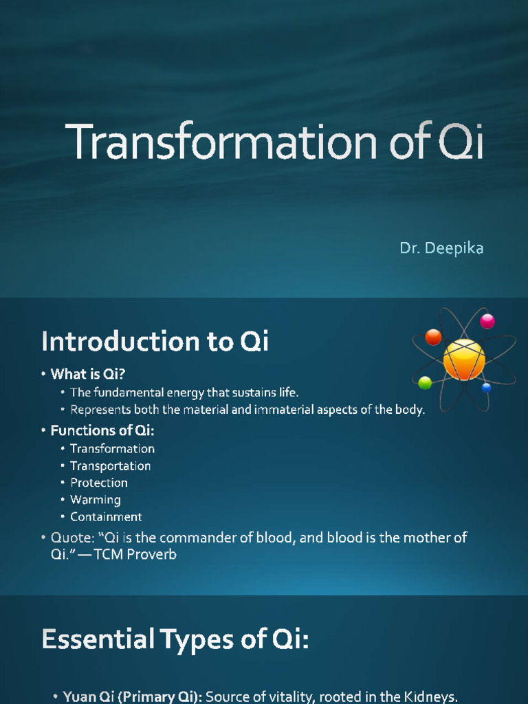 Transformation of Qi | PDF