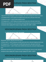 Bab 4 Materi 2 - Kekongruenan Segitiga | PDF
