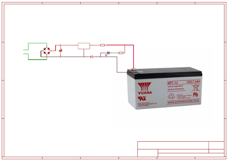 LM7815 Simple Battery Charger Design | PDF