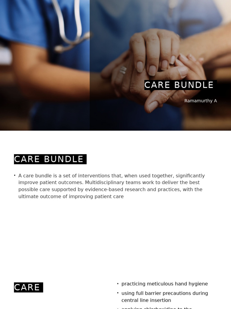 Effective Care Bundle Strategies | PDF