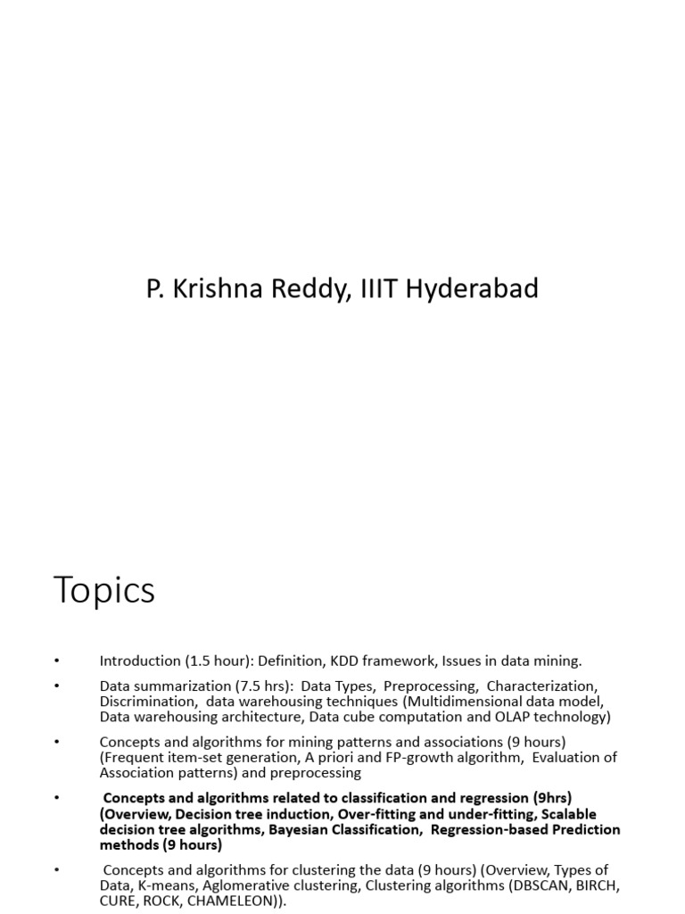Data Mining and Classification Basics | PDF | Statistical Classification | Bayesian Inference