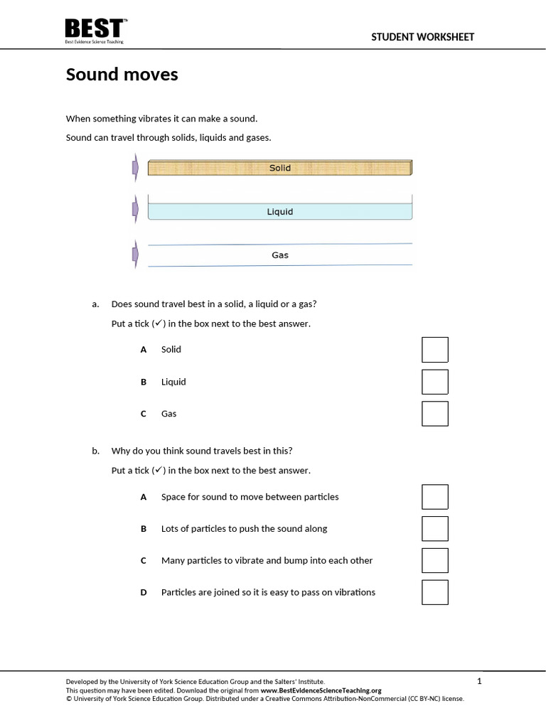 BEST_PSL_1_1_Diagnostic_Sound moves | PDF | Sound | Gases