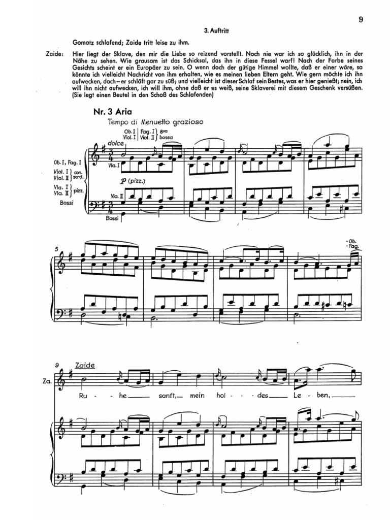 Mozart - Ruhe Sanft | PDF