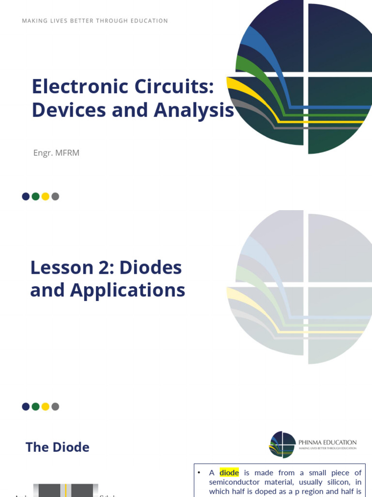 Diode-Application-PPTX | PDF | P–N Junction | Diode