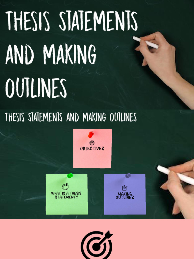 Eapp Lesson 3 Thesis Statements-Outlining | PDF | Thesis | Essays