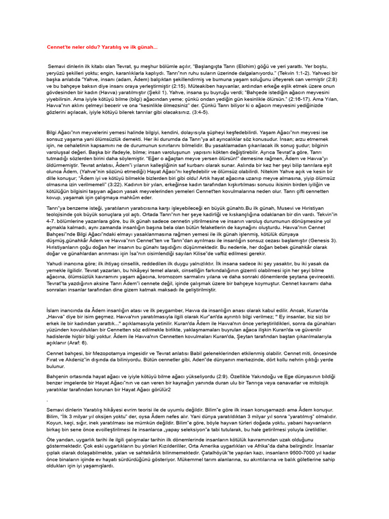 2.Cennet'Te Neler Oldu | PDF
