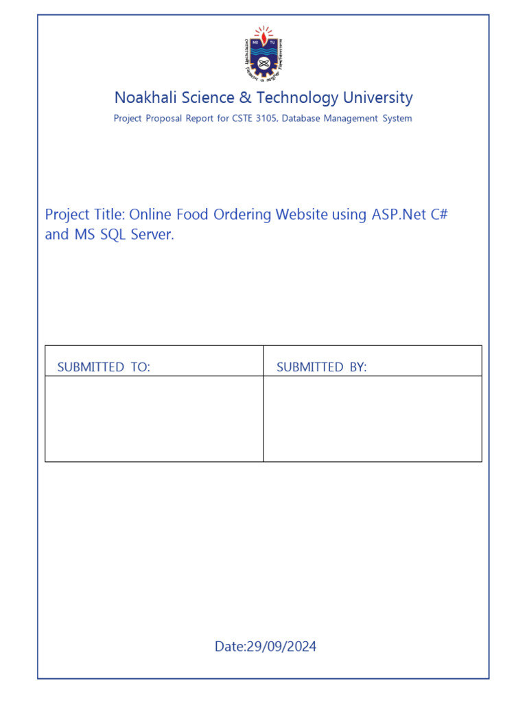 Project Proposal Erd | PDF | Databases | Menu Project Proposal Erd | PDF | Databases | Menu