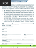 KCB Signature Mandate Form Guide | PDF | Identity Document | Signature