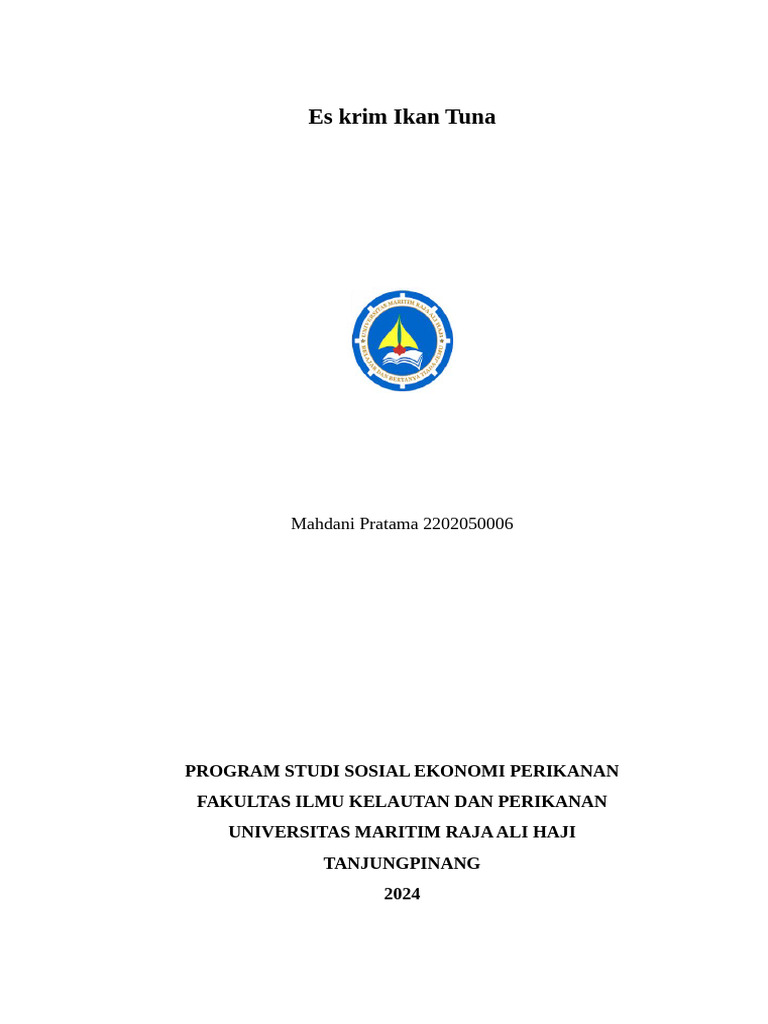 P4 Inovasi - Mahdani Pratama 2202050006 | PDF