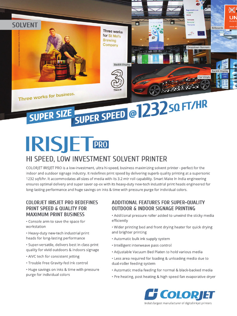 Iris-Pro Brochure | PDF