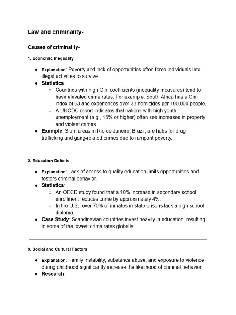 Law and Criminality (1) | PDF | Rehabilitation (Penology) | Recidivism