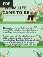 Biology Grade 12 Unit 4 Evolution 01 | PDF | Evolution | Life