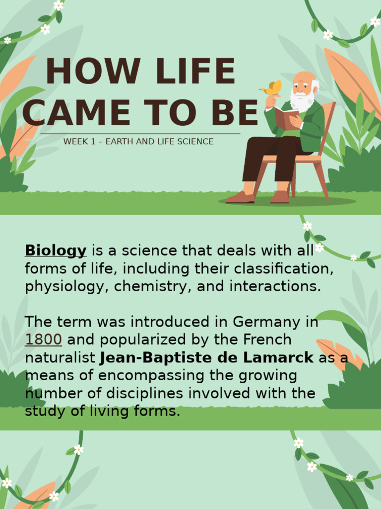Theories on the Origin of Life | PDF | Fossil | Nature