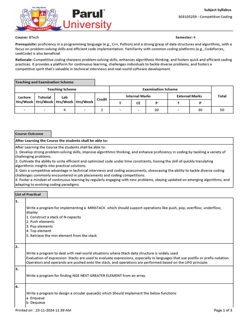 CC | PDF | Queue (Abstract Data Type) | Computer Programming