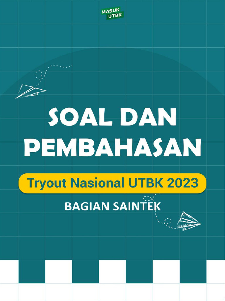 Saintek - Masukutbk September 2022 | PDF