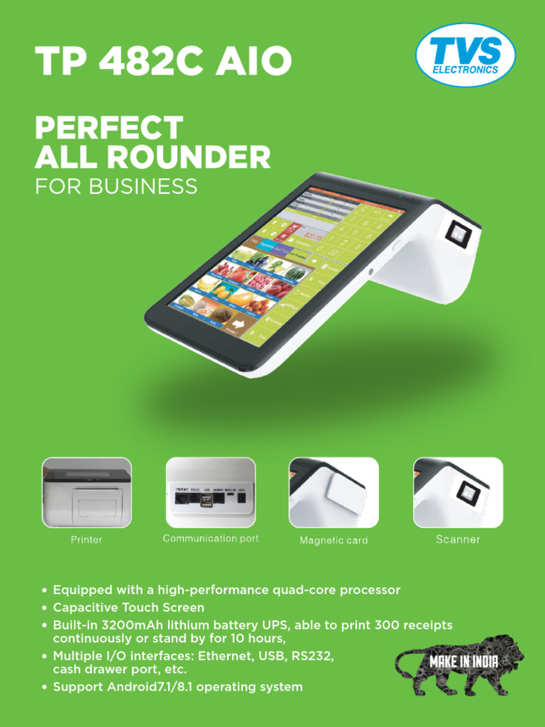 TP 482C AIO Brochure | PDF | Printer (Computing) | Usb