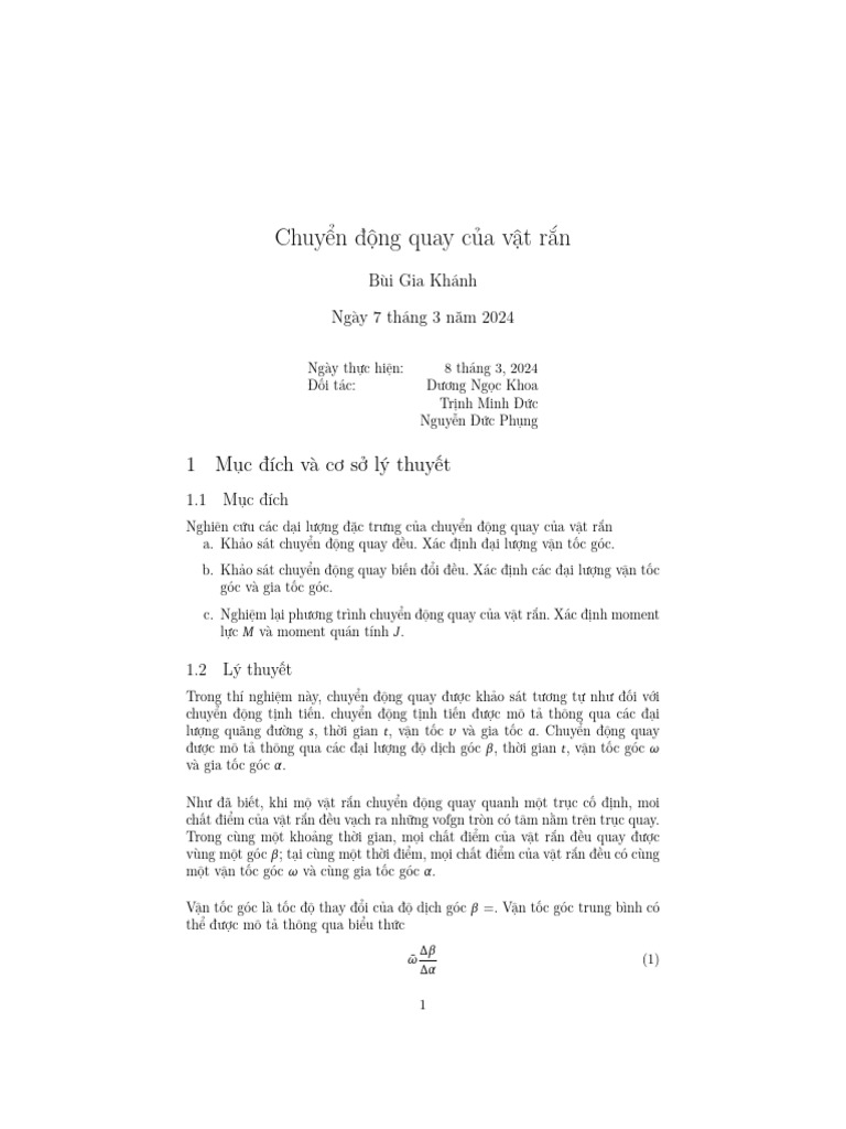 Experimental Physics Lab Report 4 | PDF