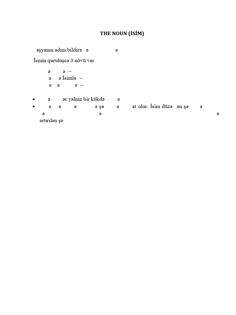 Noun Full | PDF