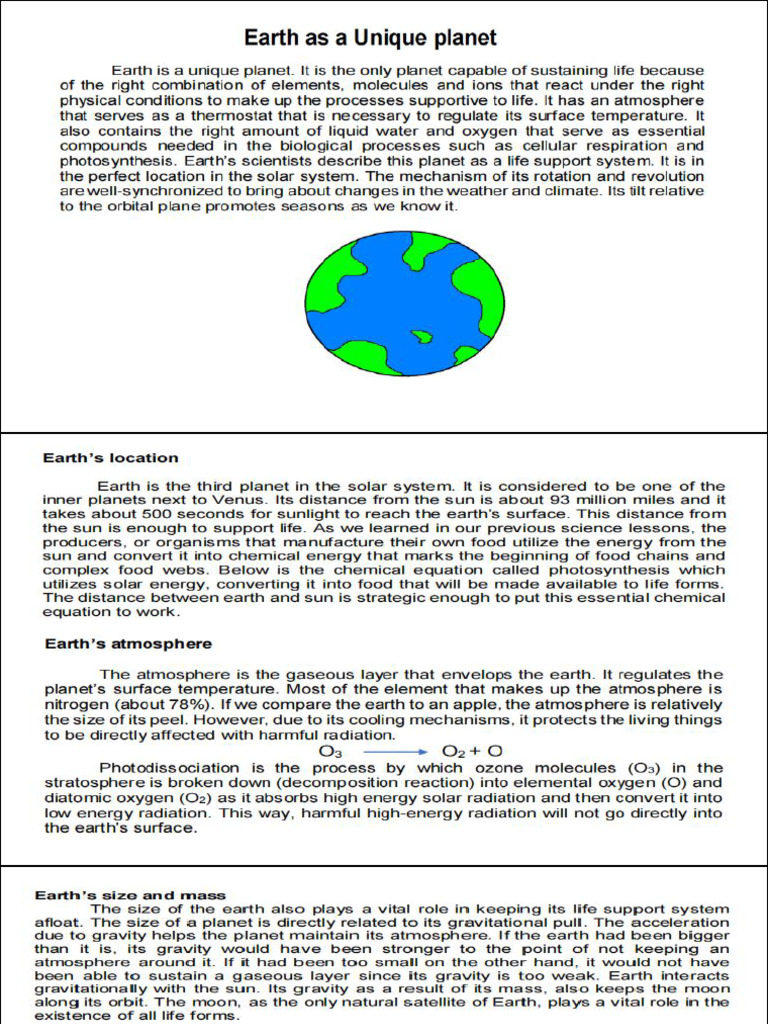 Earth Science | PDF